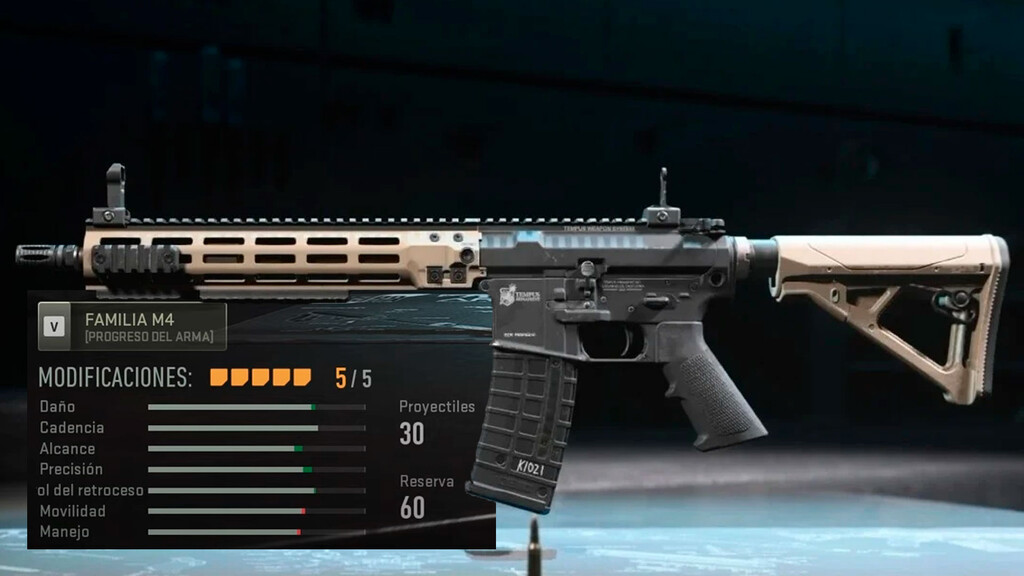 Todo sobre el M4 en Call of Duty Modern Warfare II: tu primera arma… y ...