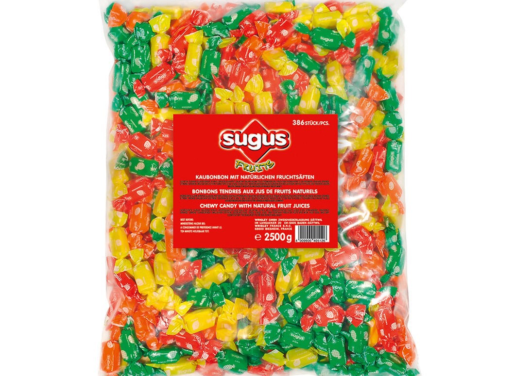 Por qué el mítico caramelo Sugus de piña es de color azul