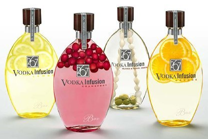 Vodka Infusion, con auténtica fruta
