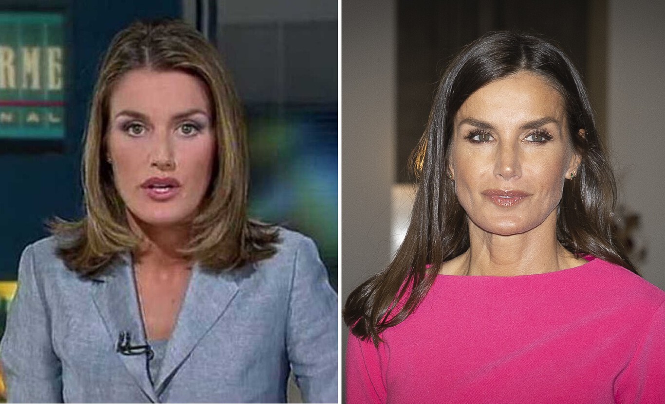 Así ha cambiado la reina Letizia: el brutal cambio físico desde que era ...