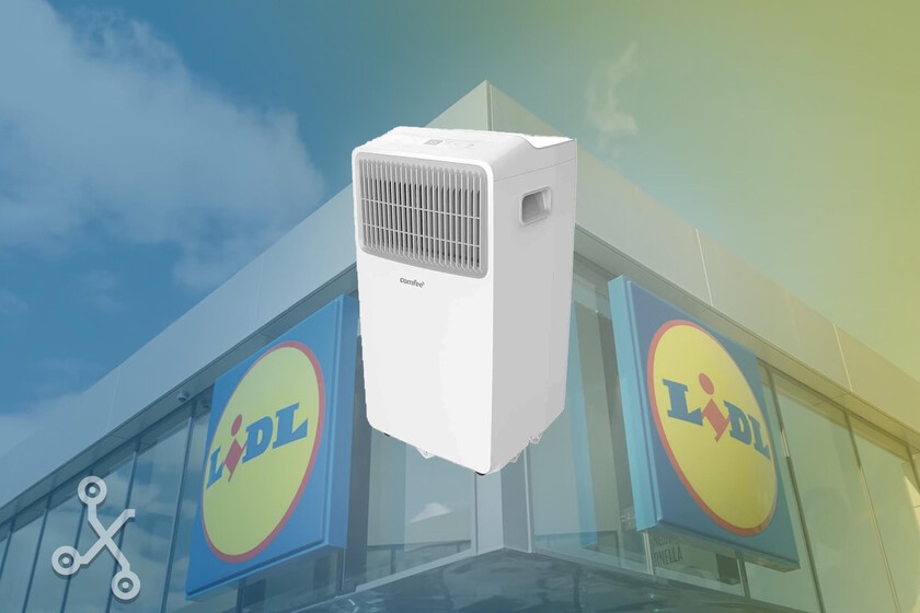 Lidl tiene el aire acondicionado portátil barato para combatir el calor ...
