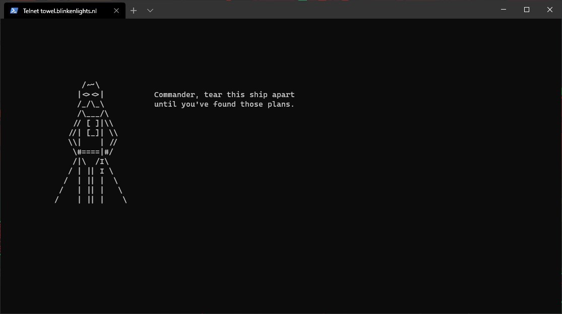 Lo más friki que harás hoy: ver Star Wars en formato ASCII desde la ...