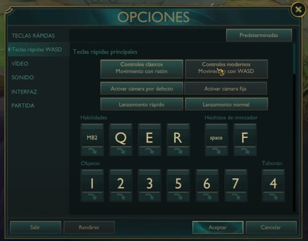 Cómo activar la opción WASD en League of Legends, el nuevo sistema de ...