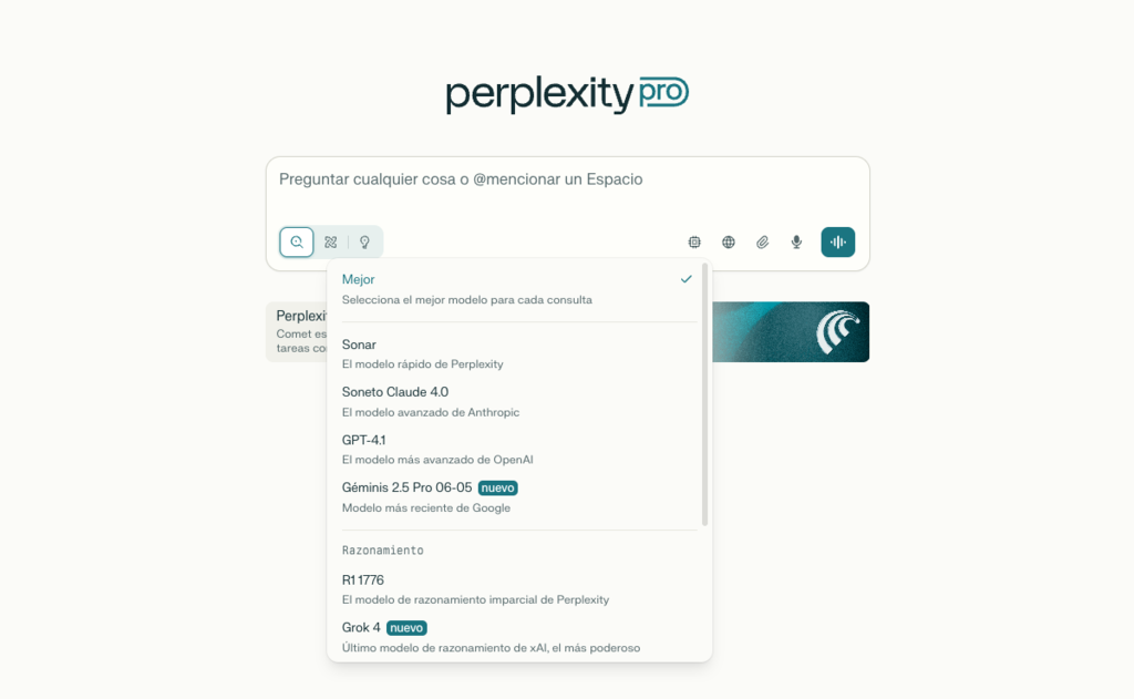 De todas las cosas que me ofrece Telefónica, Perplexity es la que me ha ...