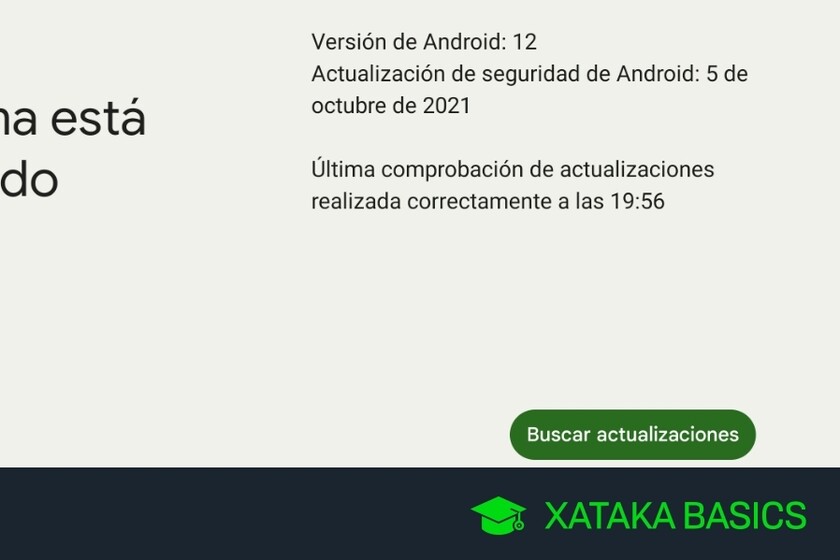 Cómo actualizar tu móvil a Android 12