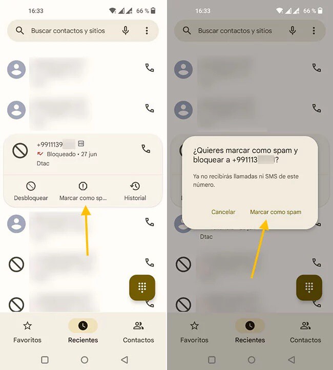 Cómo bloquear llamadas SPAM o comerciales en tu móvil