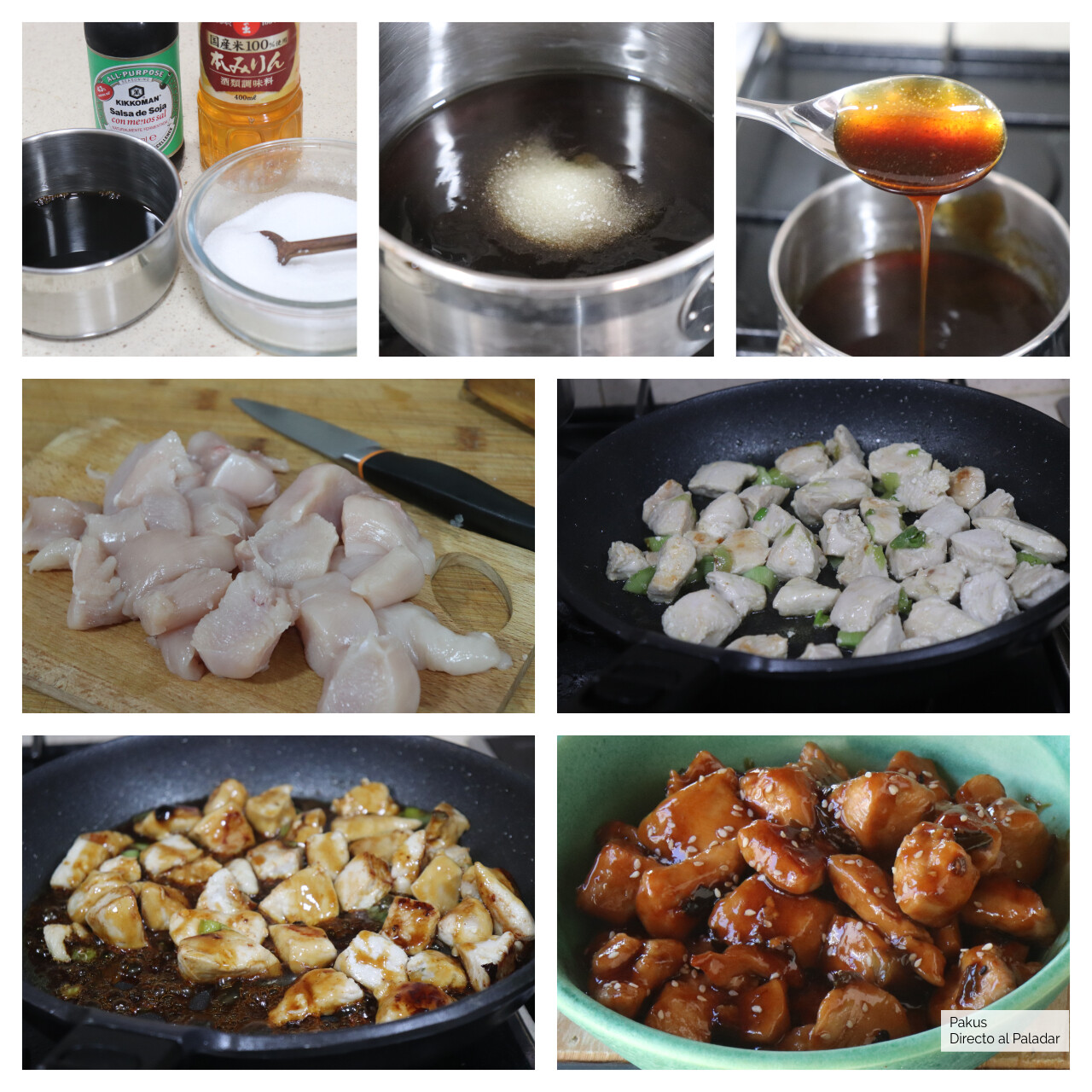 Cómo hacer pollo teriyaki, la receta fácil y rápida y llena de sabor