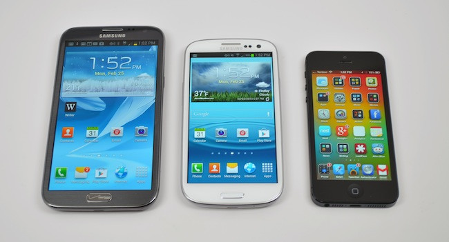 Comparamos Samsung Galaxy Note II, Acer Liquid S1 y Asus fonePad Note