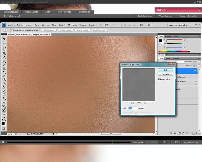 Workshop con Adobe Photoshop de video2brain