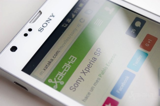 Sony Xperia SP, análisis