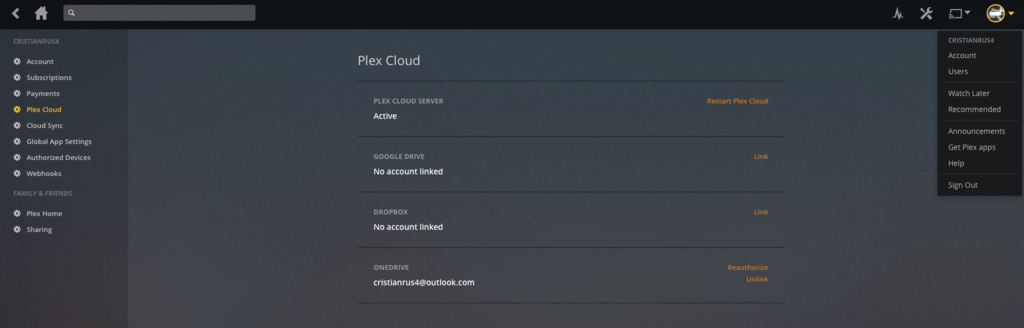 Así funciona Plex Cloud, ya no necesitas un ordenador que haga de ...