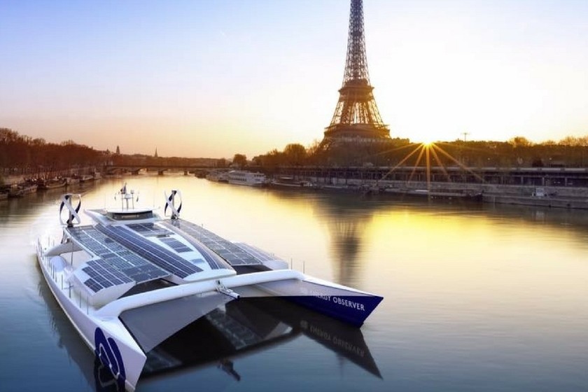 Energy Observer, el primer barco impulsado por hidrógeno, inicia su ...