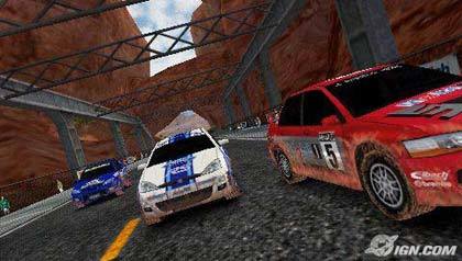 Capturas de pantalla de SEGA Rally Revo para PSP