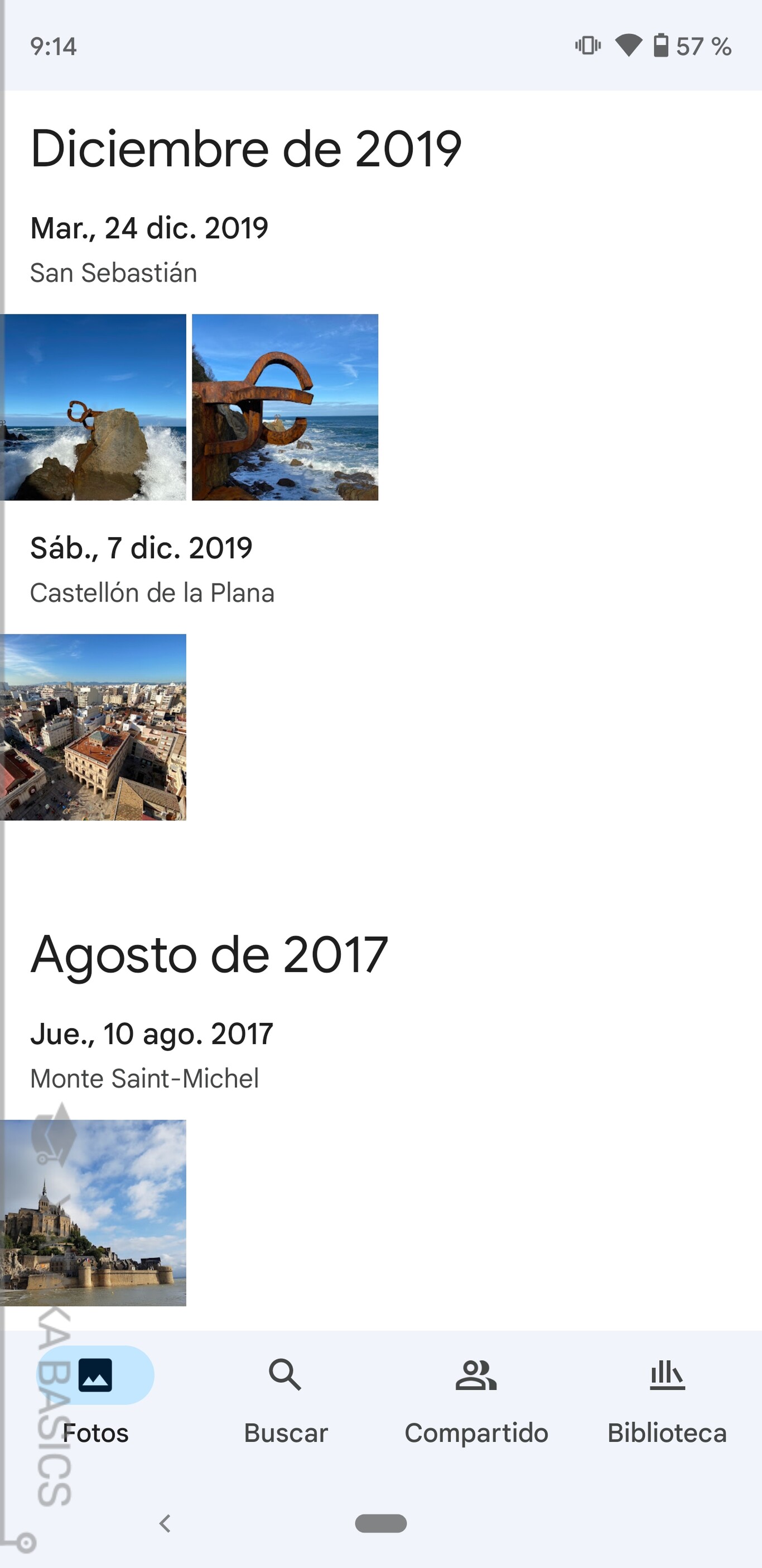 Cómo editar la fecha y añadir una ubicación en tus fotos en Google Fotos