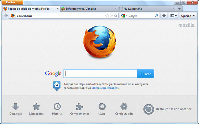 Todas las novedades de Firefox 13 al descubierto en la versión Beta ...