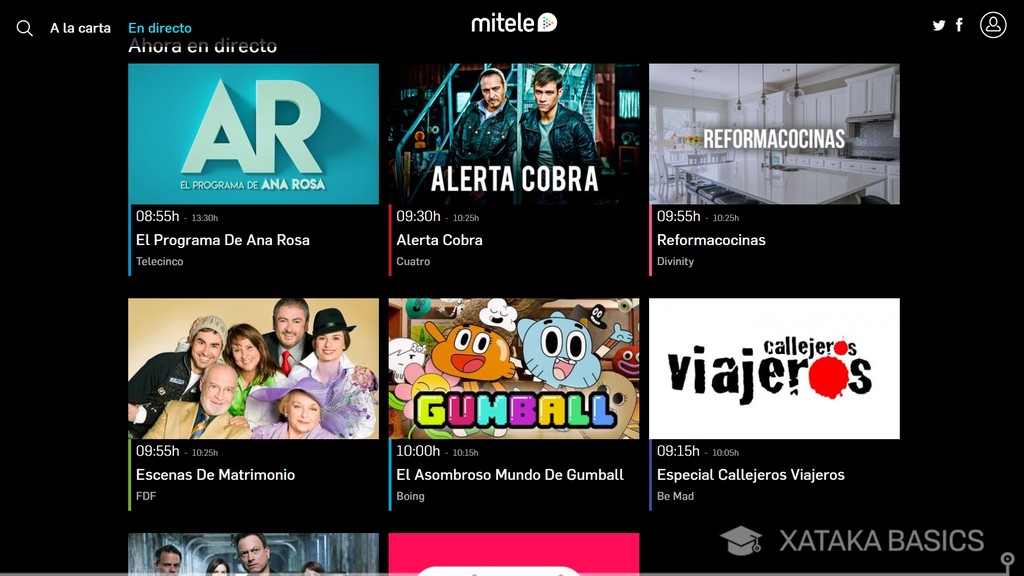 Mitele: cómo ver un programa concreto en directo o diferido
