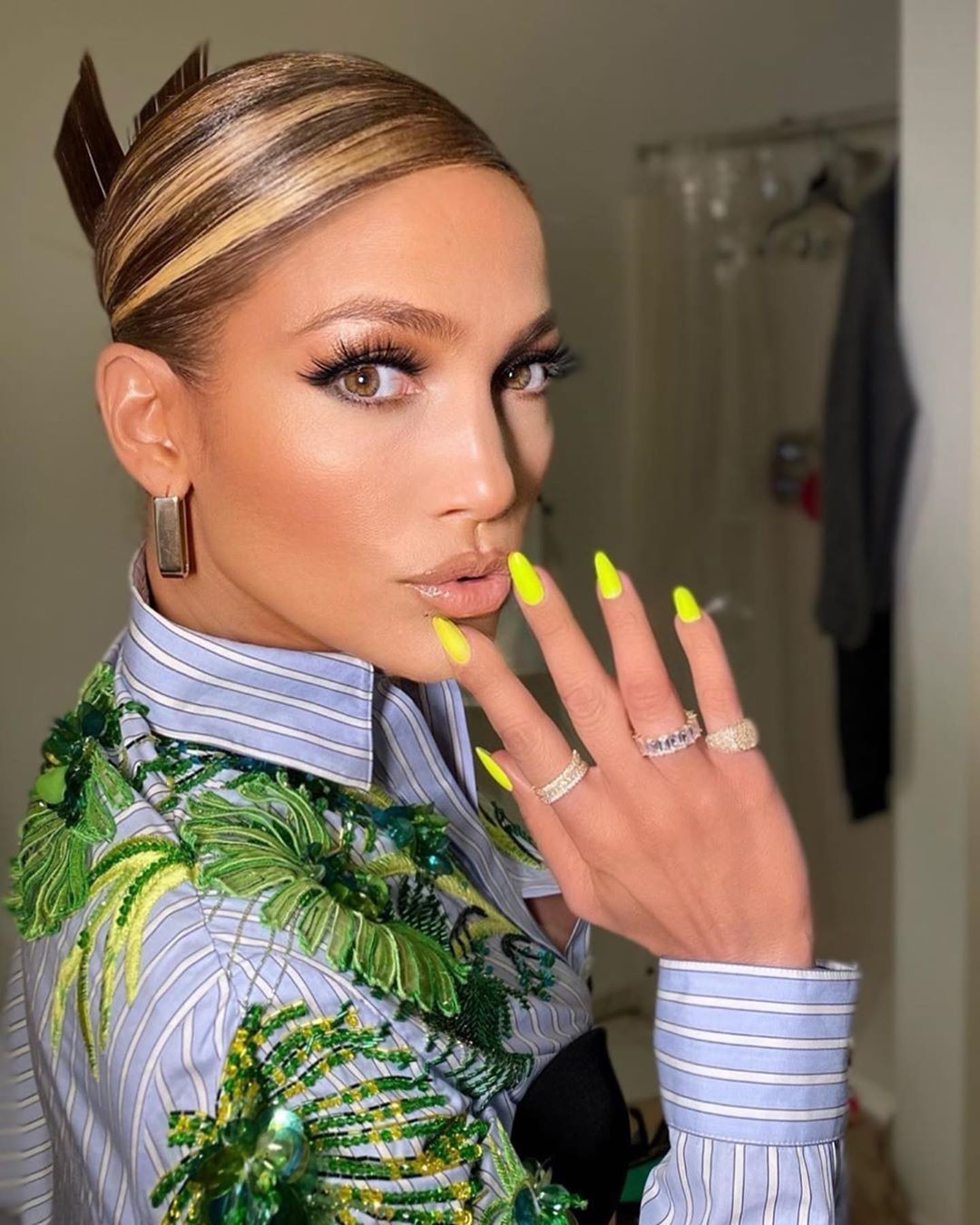 Jennifer Lopez se une a las Chunky Highlights, las mechas para el pelo ...