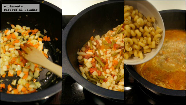 Cómo hacer sopa minestrone. Receta de cocina fácil, sencilla y deliciosa