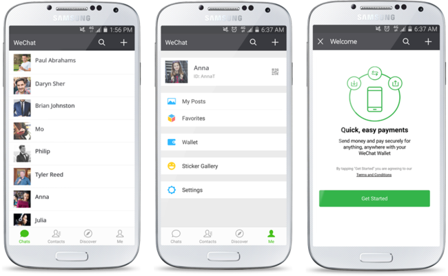 Cómo funcionan los pagos y el envío de dinero en WeChat, la aplicación ...