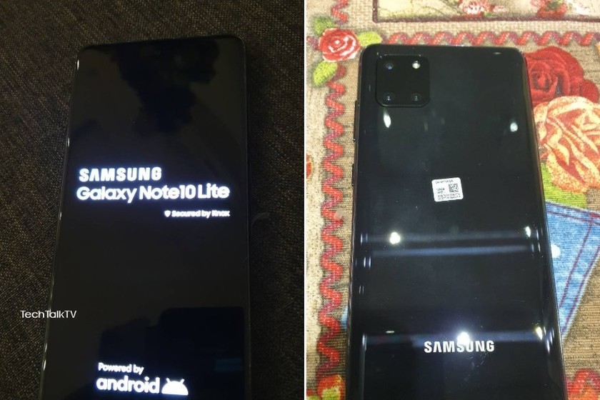 Galaxy Note 10 Lite: estas son las primeras fotos que confirman el ...