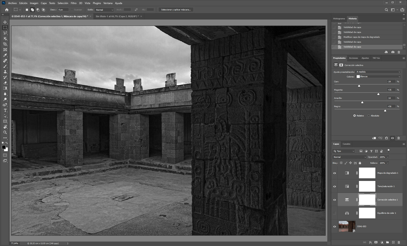 Cómo convertir una fotografía a blanco y negro usando el método de ...