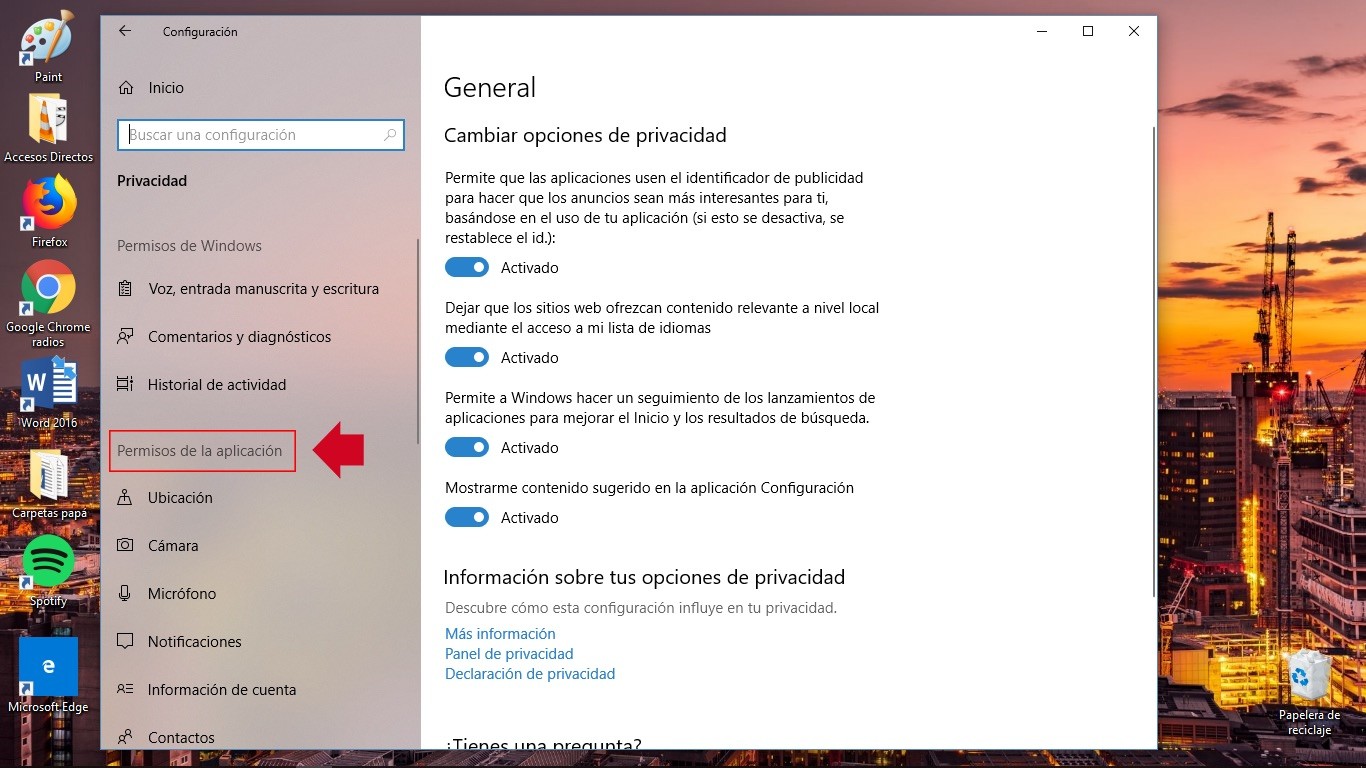 Así puedes gestionar los permisos que tienen las distintas aplicaciones que tenemos instaladas ...