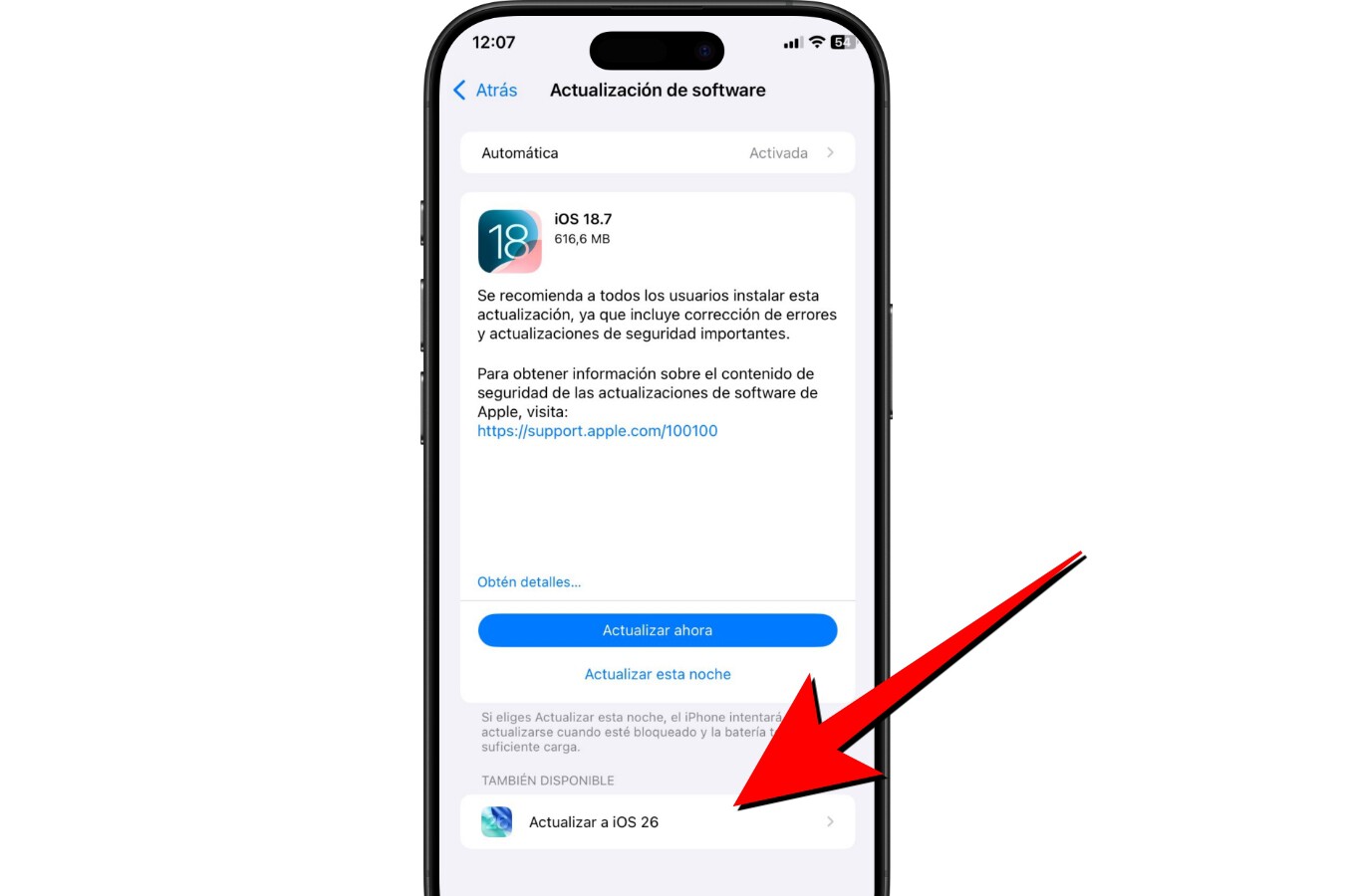 Apple lanza iOS 18.7 para quien no quiera (o no pueda) actualizar a iOS 26