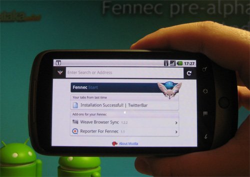 Probamos Fennec, Firefox Mobile, a fondo en su versión pre-alpha para ...