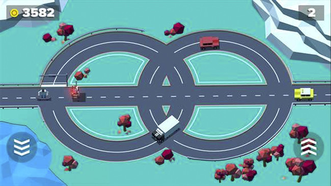 Loop Drive 2: Crash Race ya disponible en Windows 10 para PC y smartphone