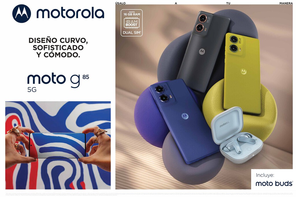 Motorola moto g85 5G: lanzamiento y precio en México, características, especificaciones y ficha ...