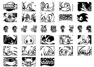 Sonic y su propia fuente TrueType