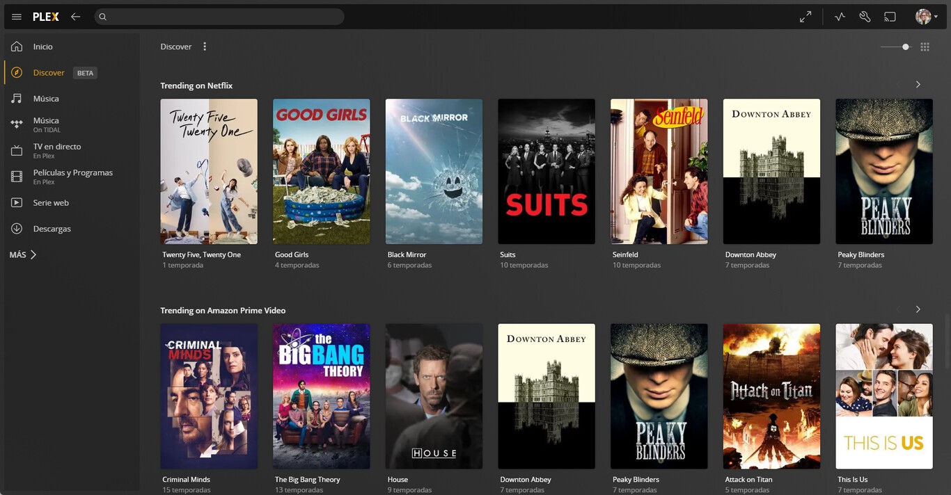 Discover: la idea de Plex para unir Netflix, Disney+, HBO y demás ...