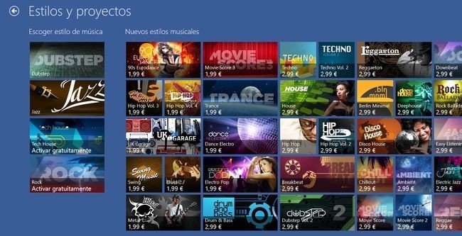 Aplicaciones de entretenimiento en Windows 8