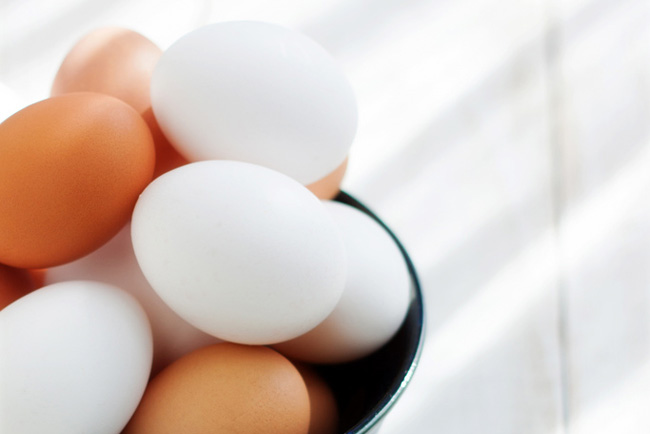 ¿Qué fue de los huevos blancos?