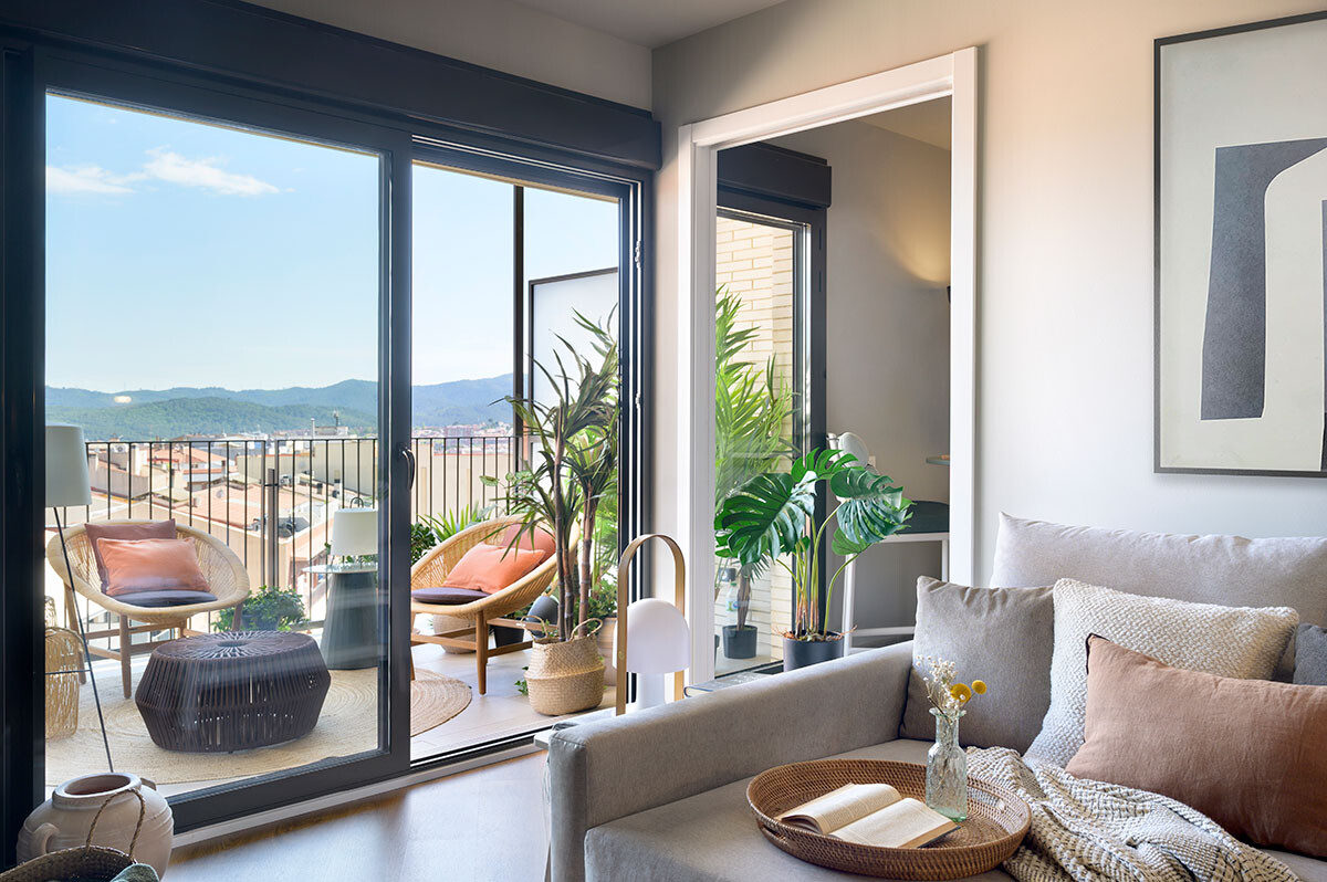 Este ático de obra nueva en Ripollet (Barcelona) esconde un precioso ...