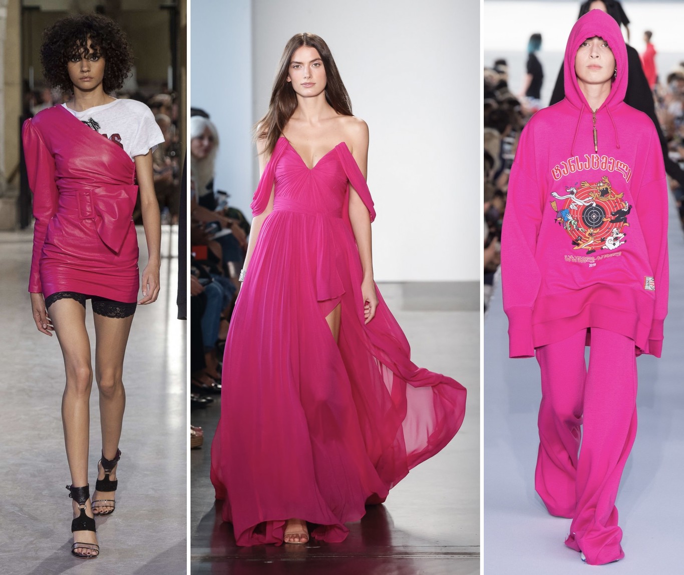 De la pasarela al street style: el rosa fucsia invade el mundo de la ...