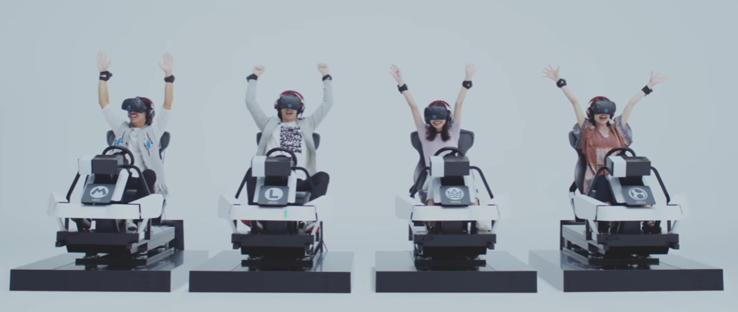 Mario Kart Arcade GP VR: tráiler de la máquina recreativa que usa la ...