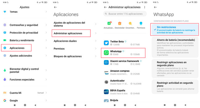Cómo sacar a las apps Android de los modos de ahorro de energía para ...