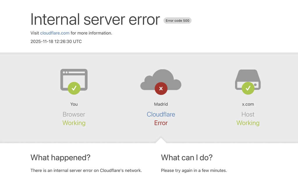Twitter, ChatGPT y diversos servicios se han caído por una razón simple ...