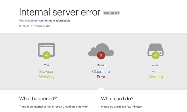 Twitter, ChatGPT y diversos servicios se han caído por una razón simple ...