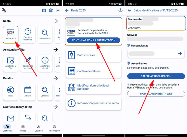 Renta 2025: cómo ver el borrador y presentar la declaración desde tu ...