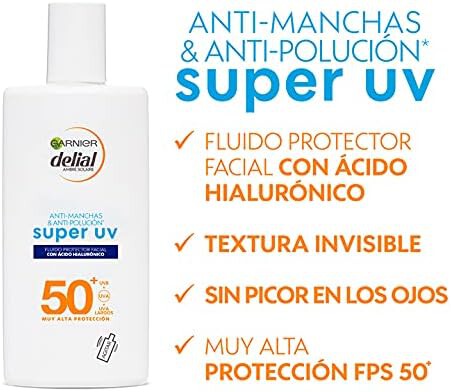 Fichamos la crema solar facial Garnier Delial rebajadísima en Amazon ...