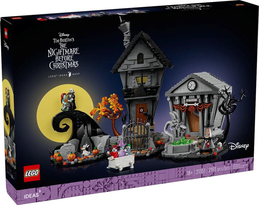 LEGO hará alucinar a los fans de Tim Burton con su nuevo set inspirado ...