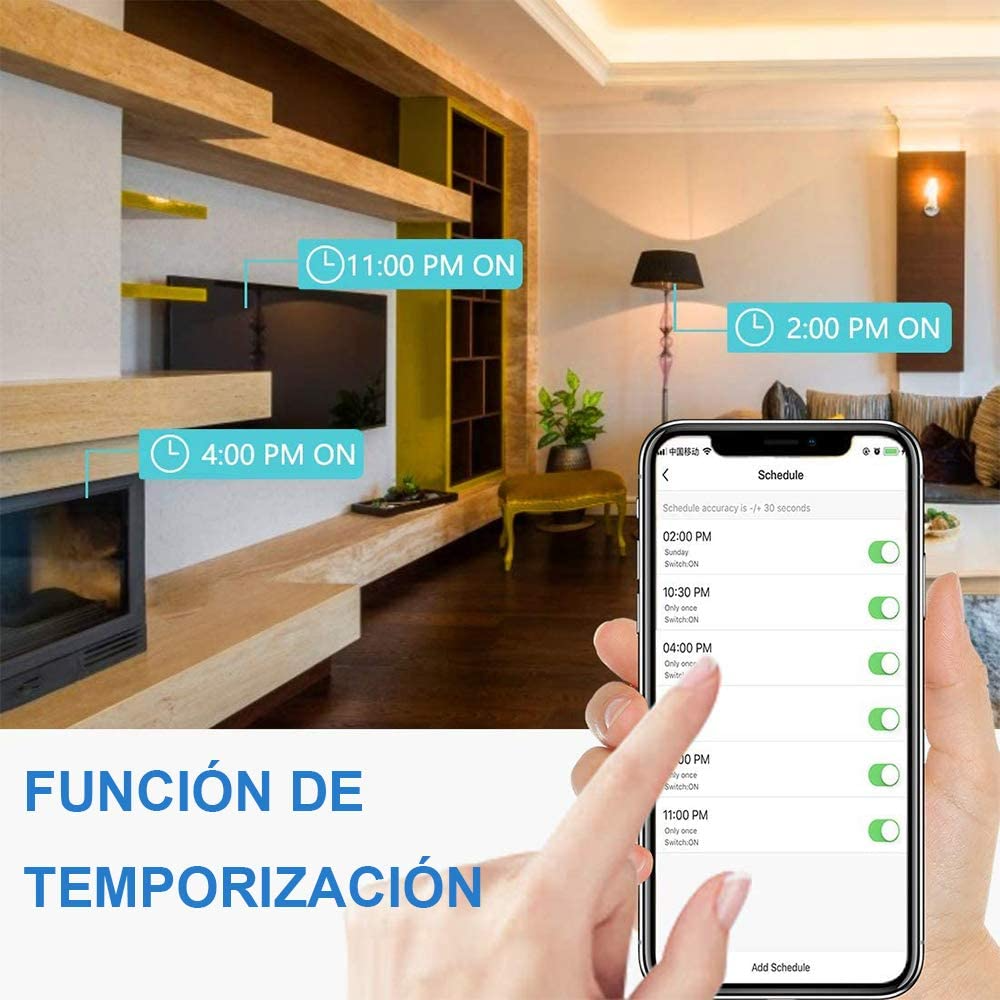 Enchufe inteligente desde 115 pesos cada uno en Amazon México: control ...