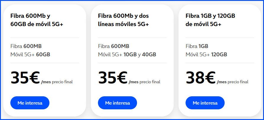 Así quedan todas las tarifas de O2 para 2026 tras los últimos cambios