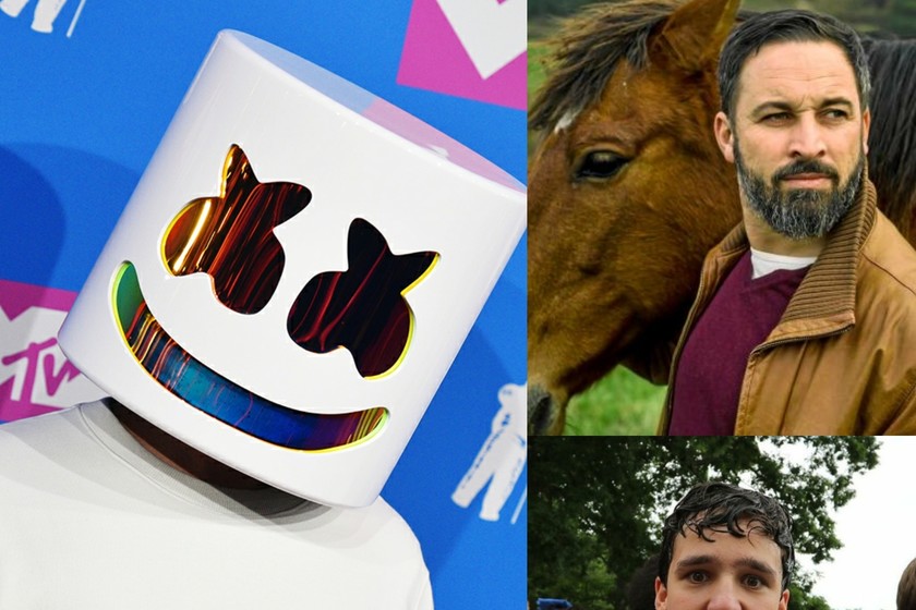 17 celebrities que (según nuestros seguidores) podrían ser Marshmello