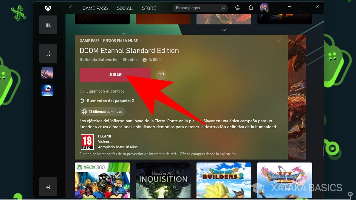 Cómo jugar desde la nube o desde tu Xbox en tu PC con Windows