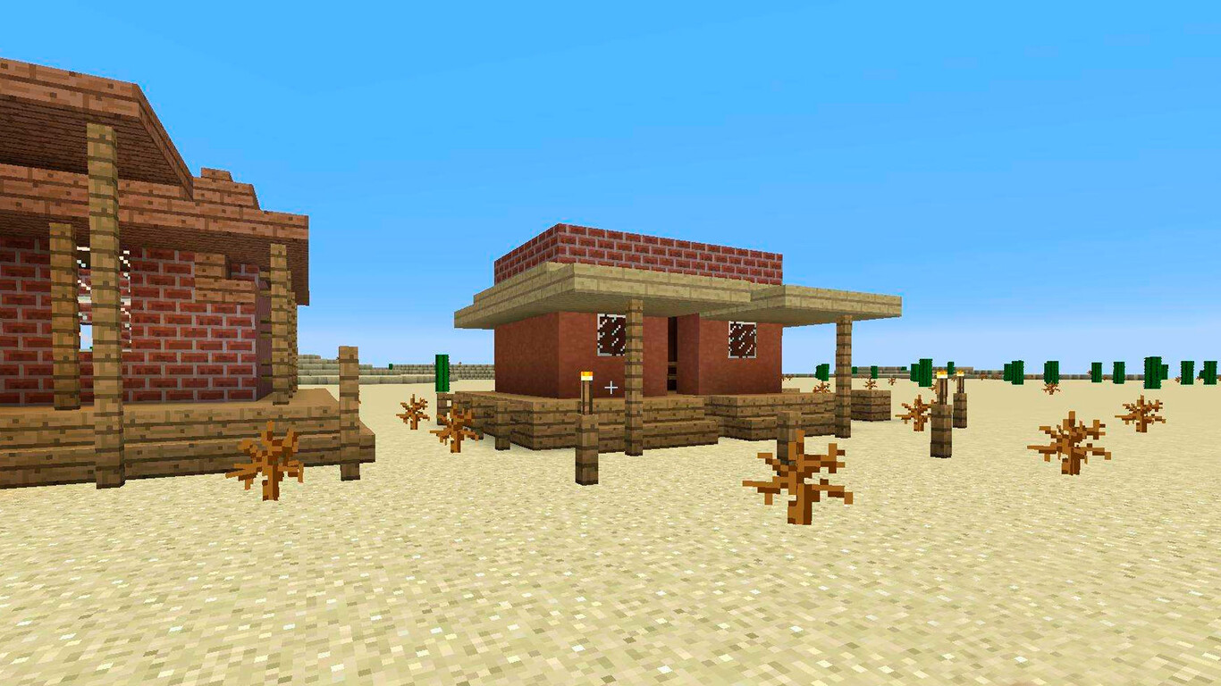 Creía que mi pueblo western creado en el Modo Creativo de Minecraft era ...