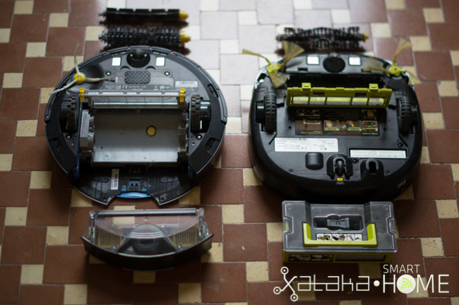 Roomba 790 vs Hom Bot Square. Comparativa de robots aspiradores