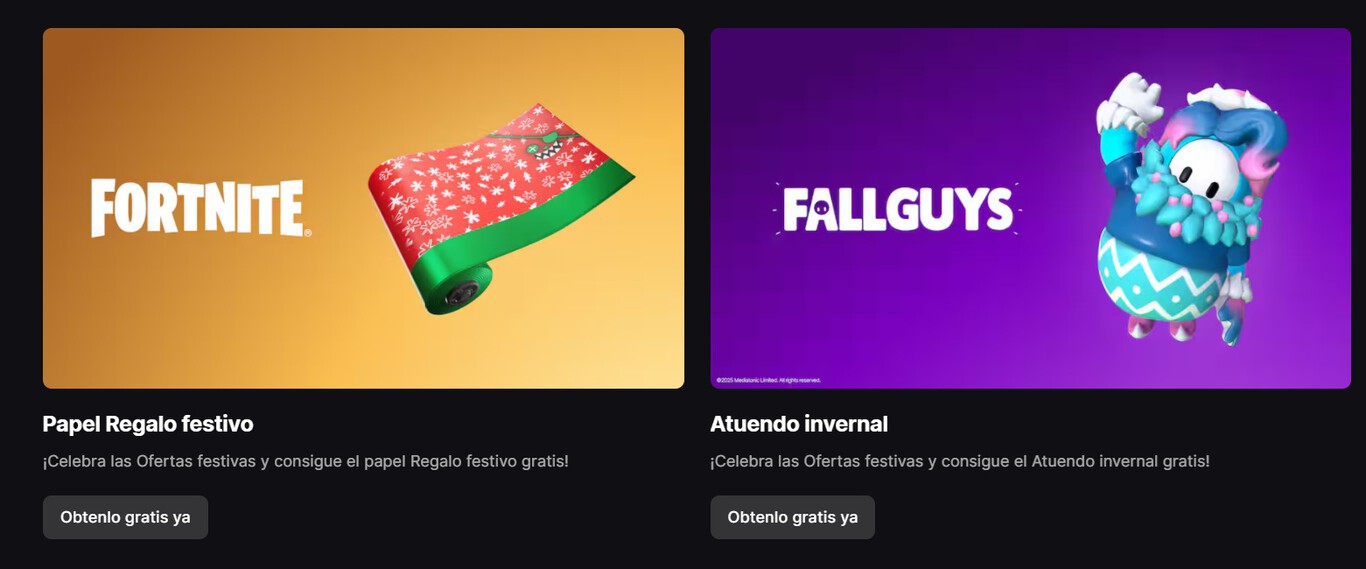 Regalos navideños para Fortnite, Rocket League y Fall Guys: así puedes ...